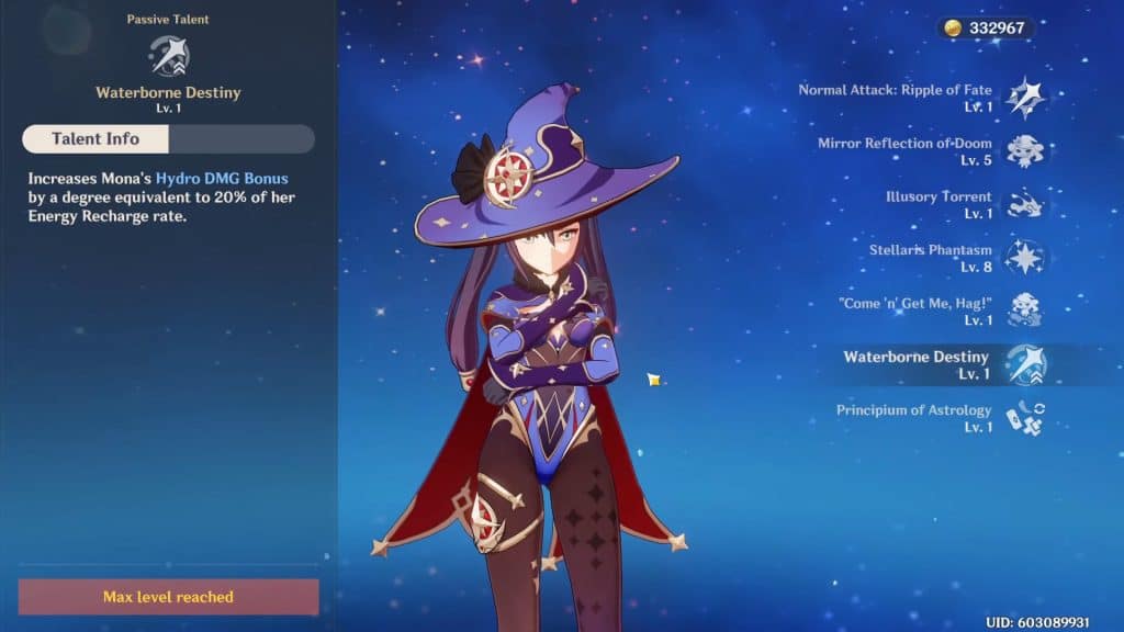 Genshin Impact: Best Mona Build Full Guide In GoldenEye Vault