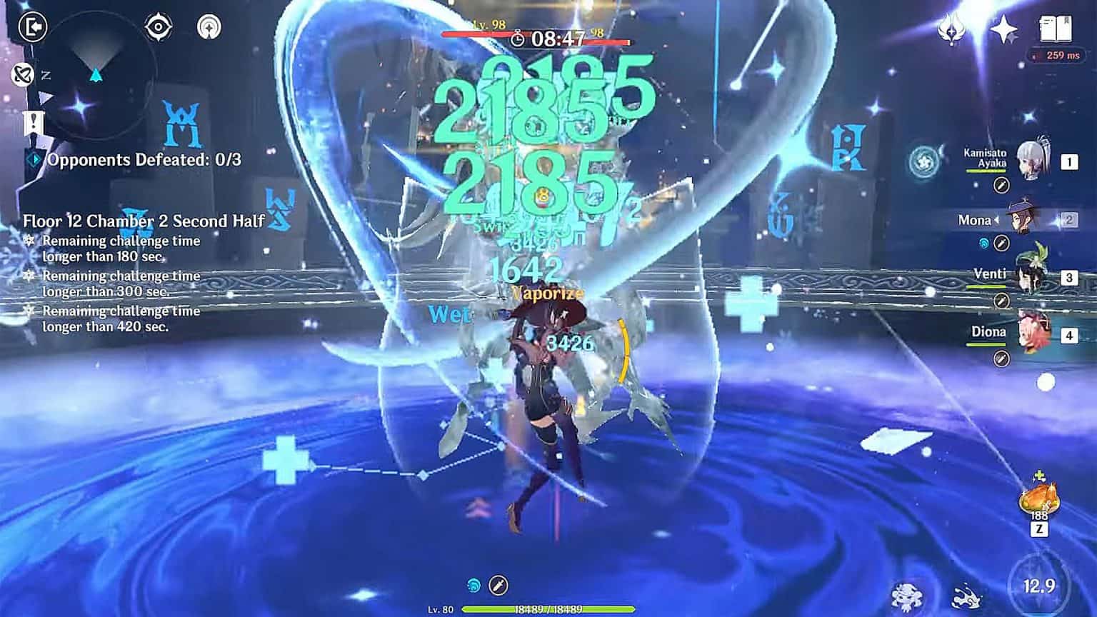 Genshin Impact: Best Mona Build Full Guide In GoldenEye Vault